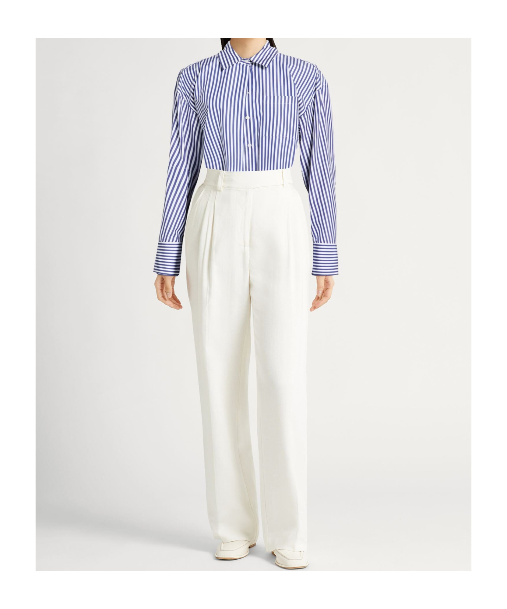 SPORTMAX Sportmax Striped Long Sleeve Shirt