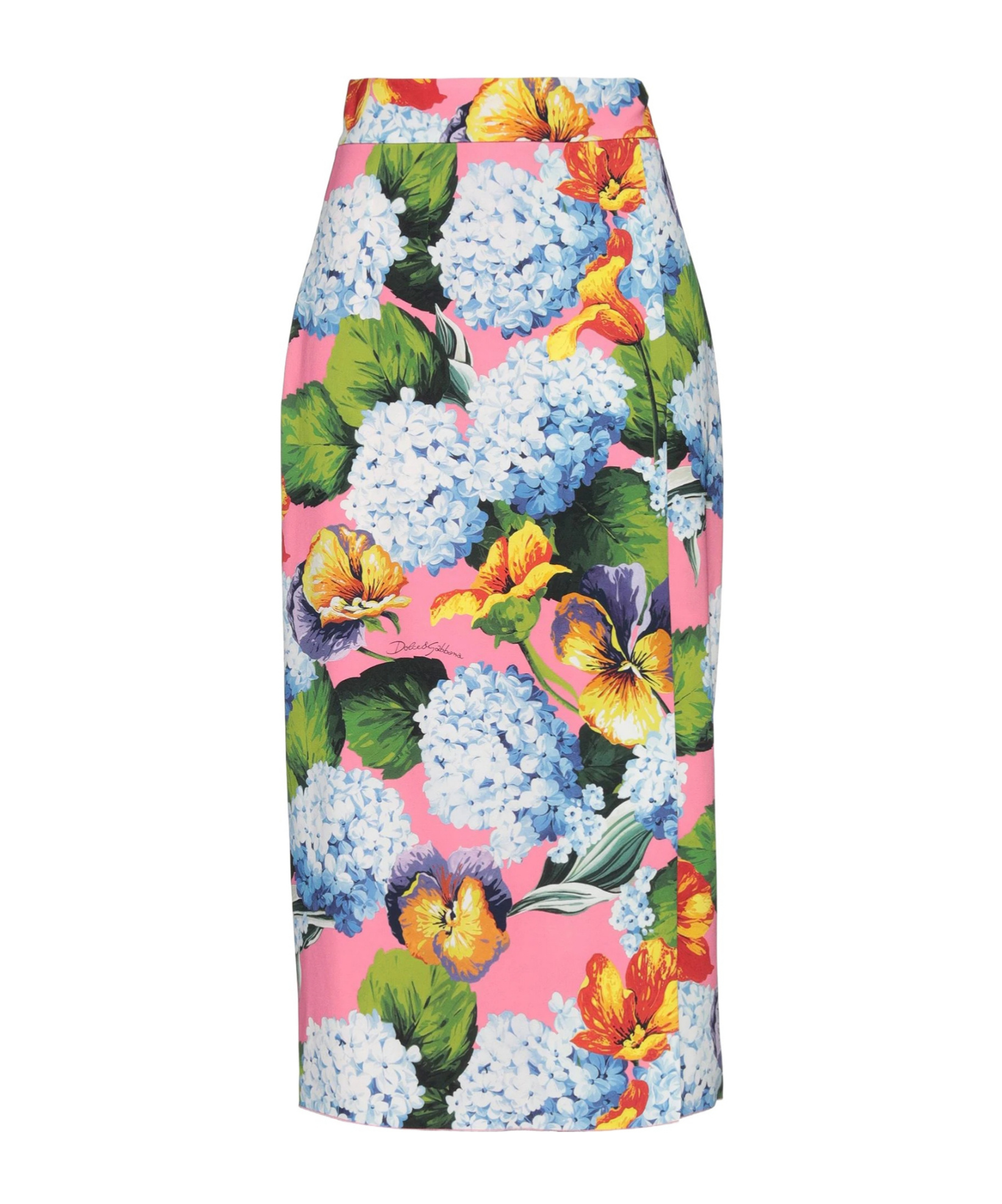 DOLCE & GABBANA Dolce&Gabbana Floral Silk-Blend Shirt