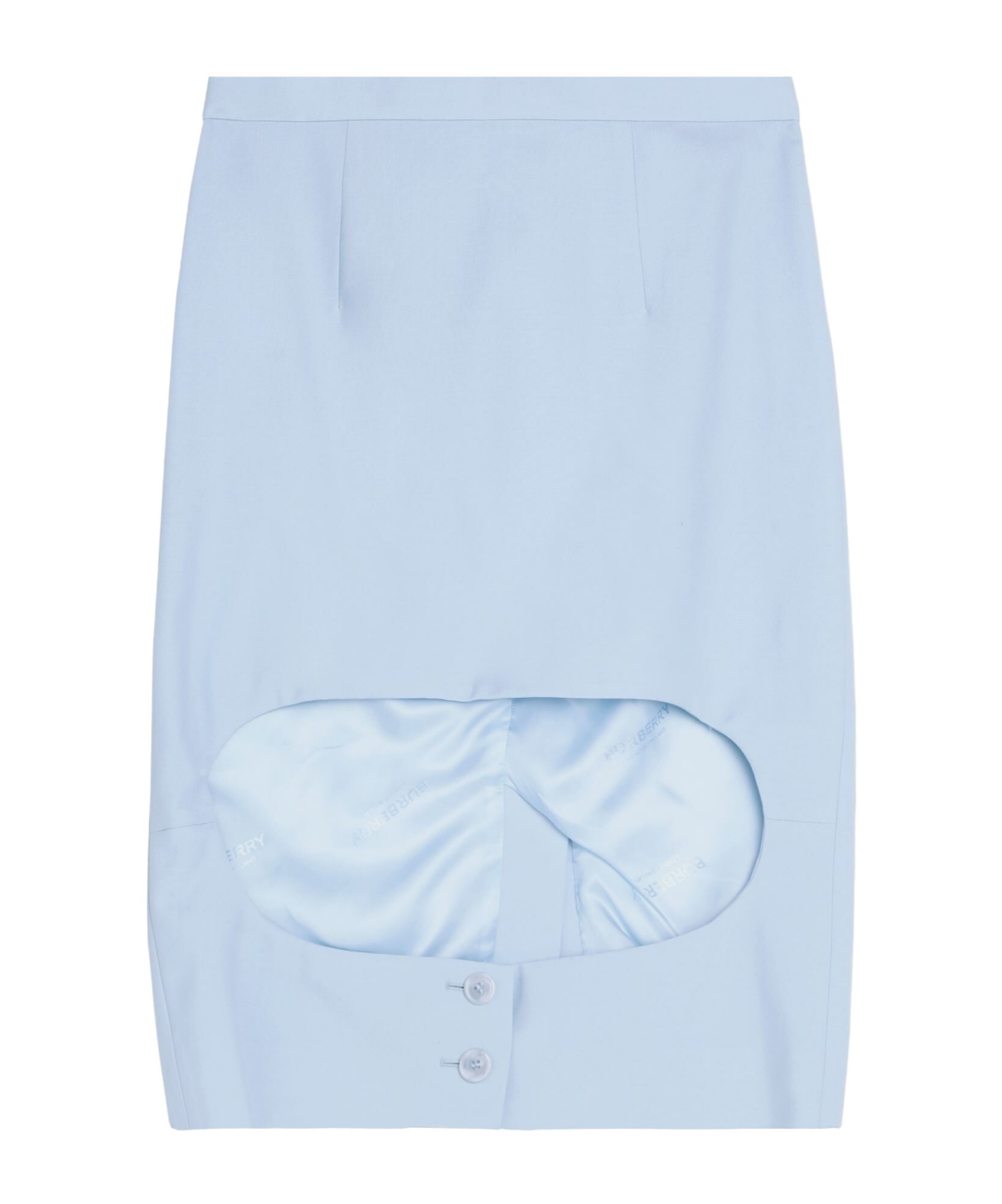BURBERRY Burberry Wool Midi Skirt
