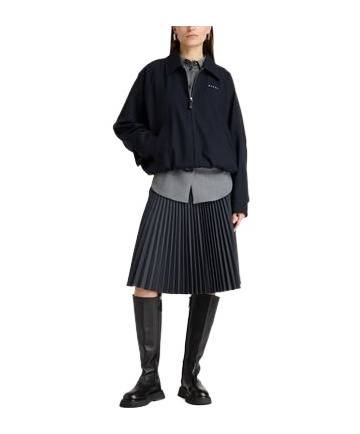 MARNI Marni Wool Casual Jacket with Zipper