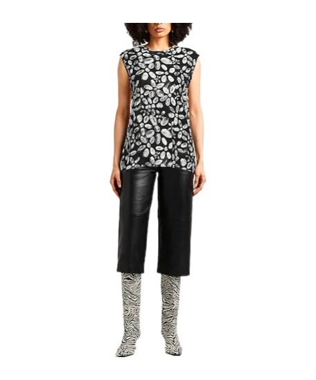 MARNI Marni Sleeveless Floral Print Top