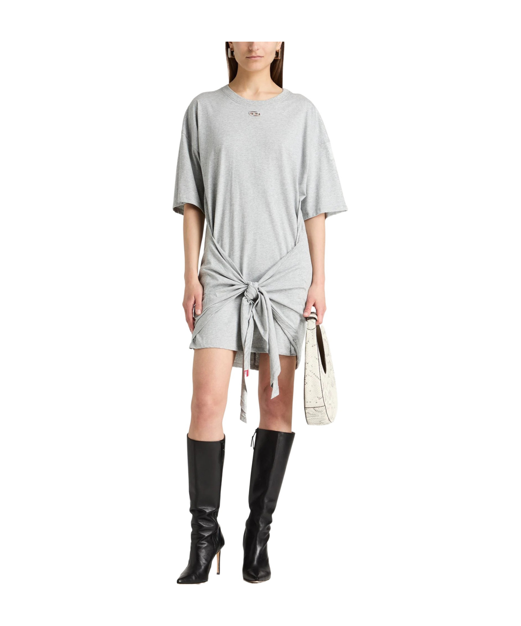 DIESEL® Diesel "T-shirt" Dress with Tie Detail