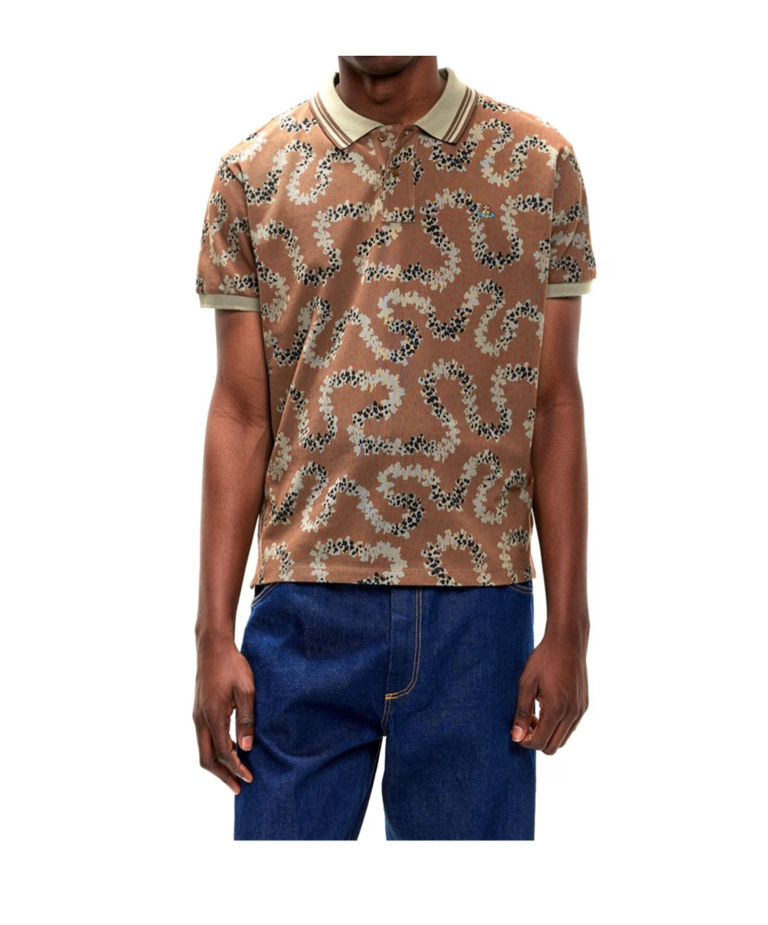 VIVIENNE WESTWOOD Men's Viv Trail Short Sleeve Polo Shirt