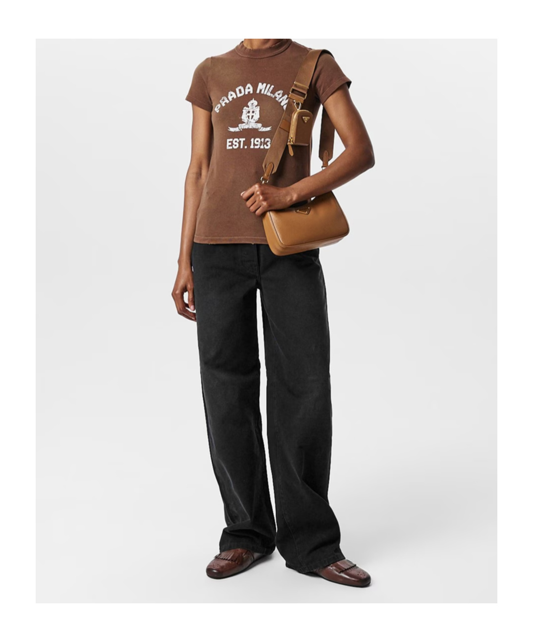 PRADA Prada Wide Leg Jeans