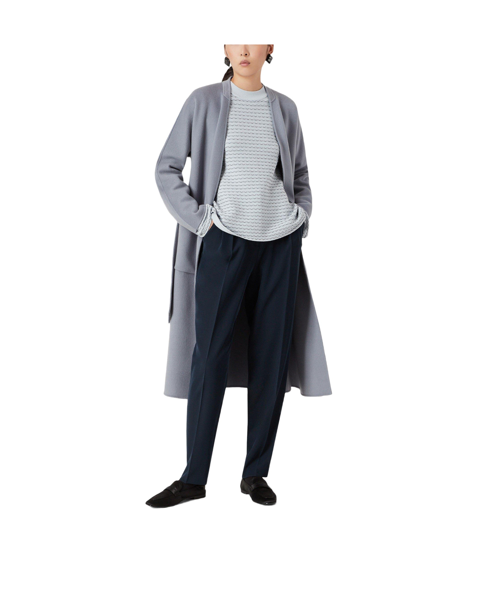 EMPORIO ARMANI Emporio Armani Long Wrap Coat