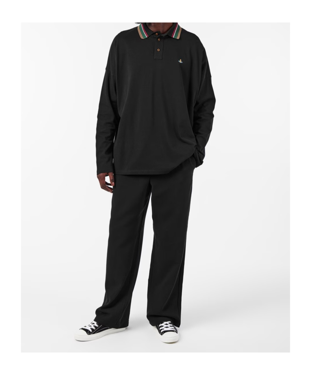 VIVIENNE WESTWOOD Long-sleeved Polo Shirt