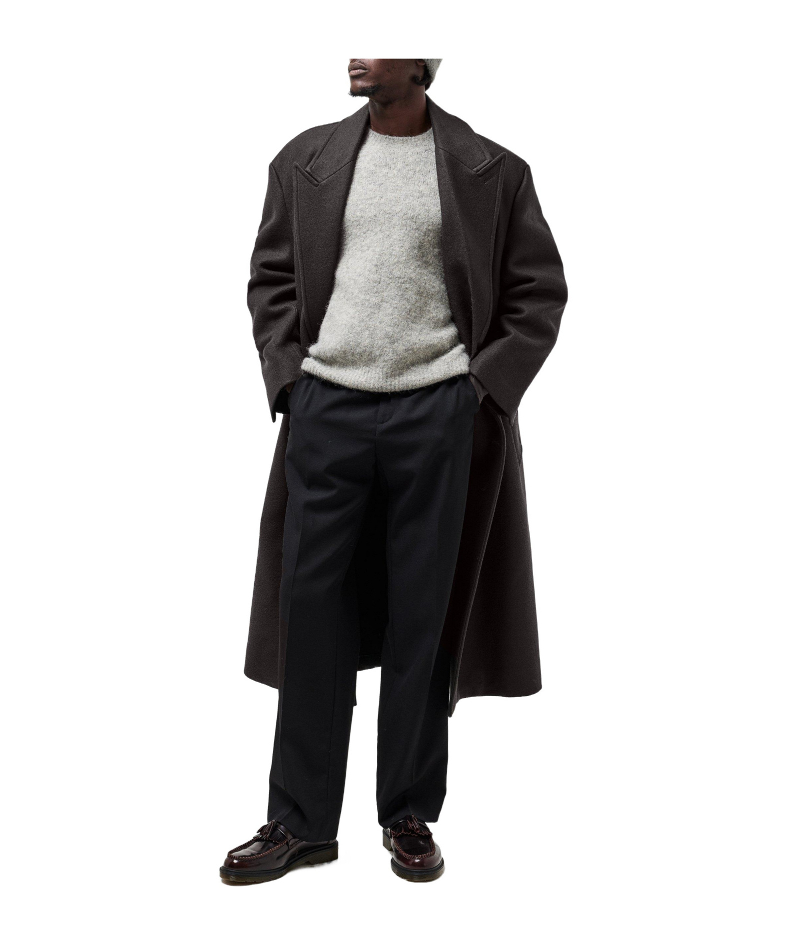 AMI Ami Paris Double Breasted Overcoat