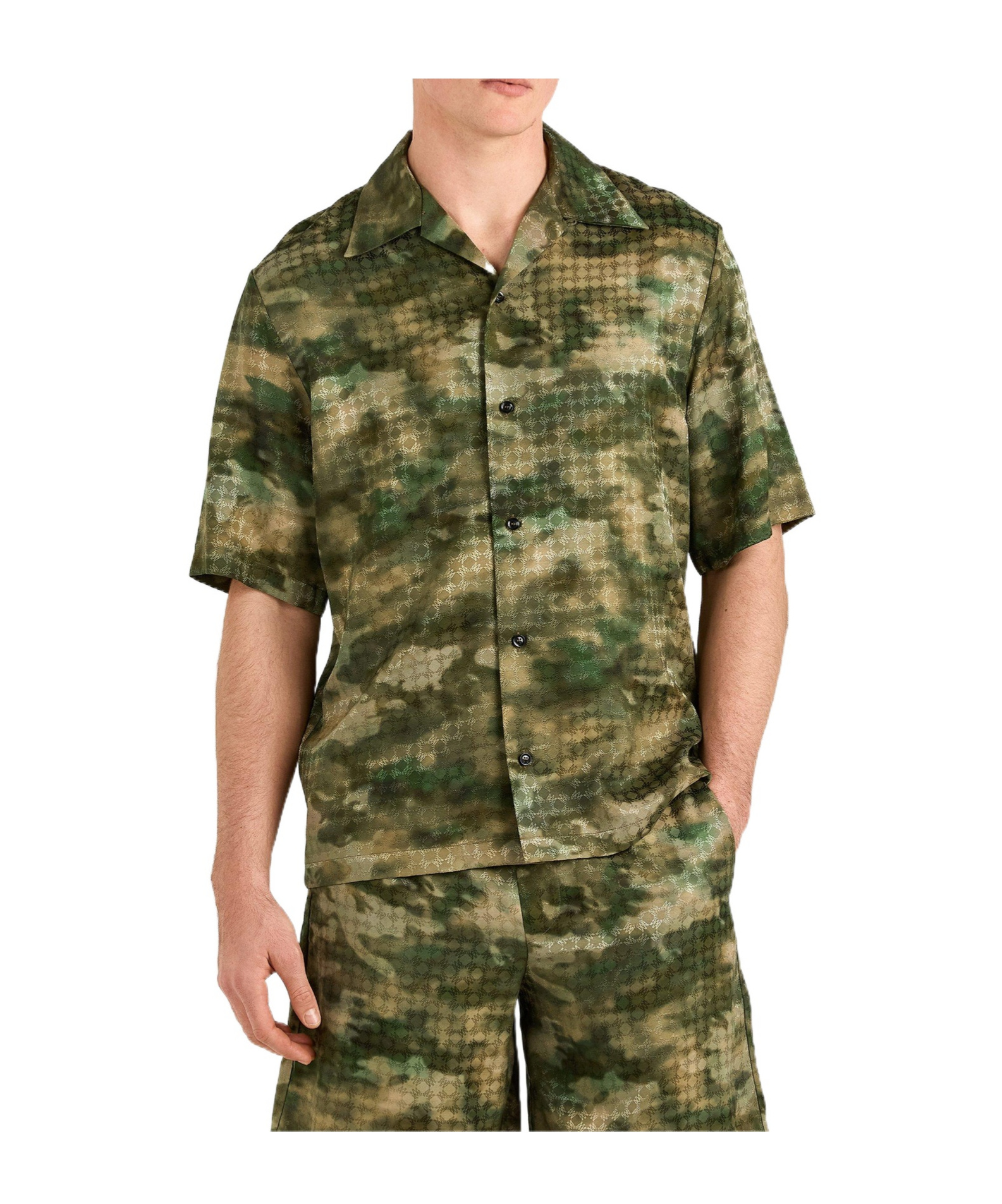 AMIRI camp collar shirt