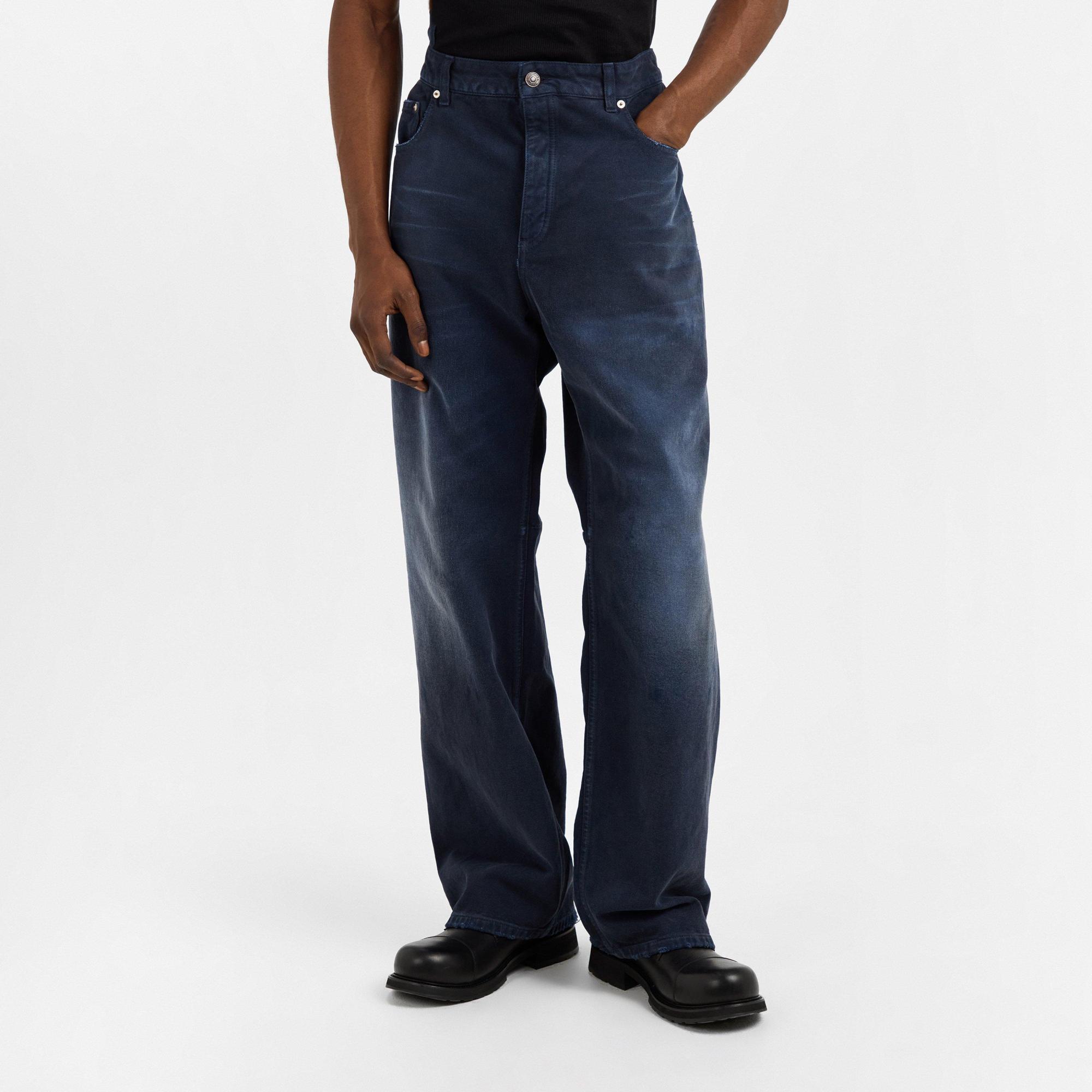 BALENCIAGA Balenciaga Straight Leg Denim Pants