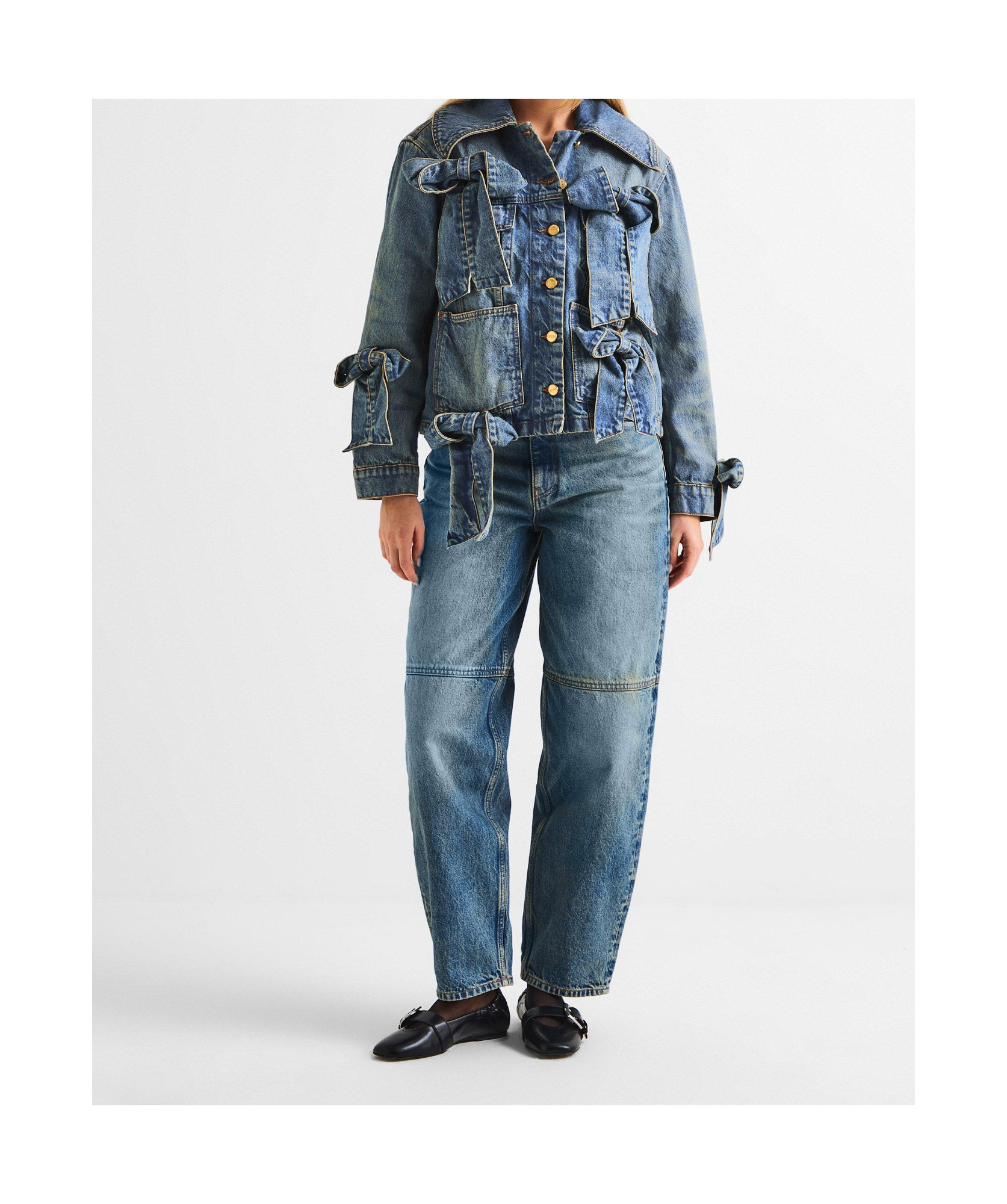 GANNI Ganni Straight Leg Jeans