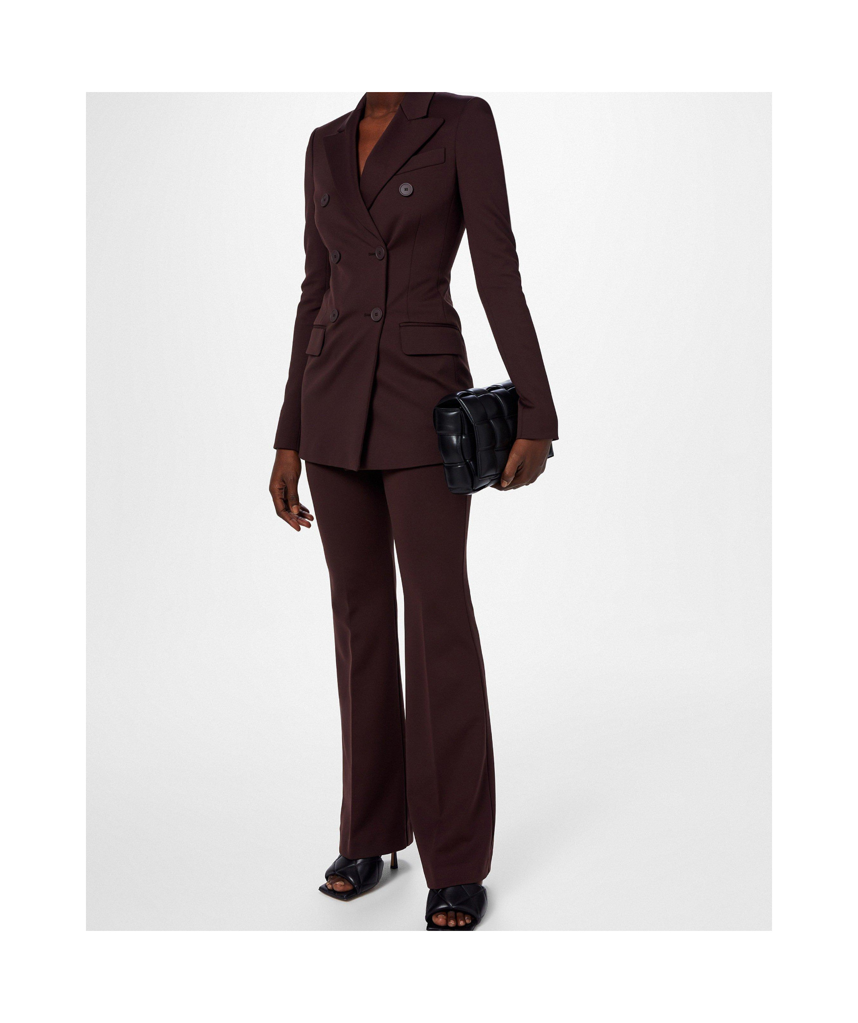 SPORTMAX Sportmax High Waisted Wide Leg Trousers