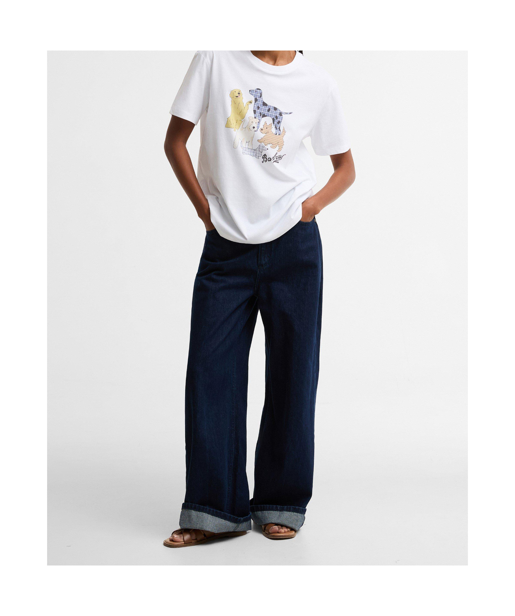 BARBOUR Barbour Printed Crew Neck T-Shirt