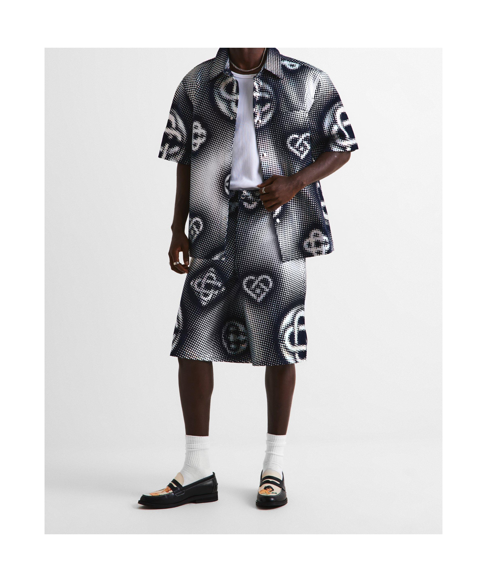 CASABLANCA Short-sleeved button-up shirt