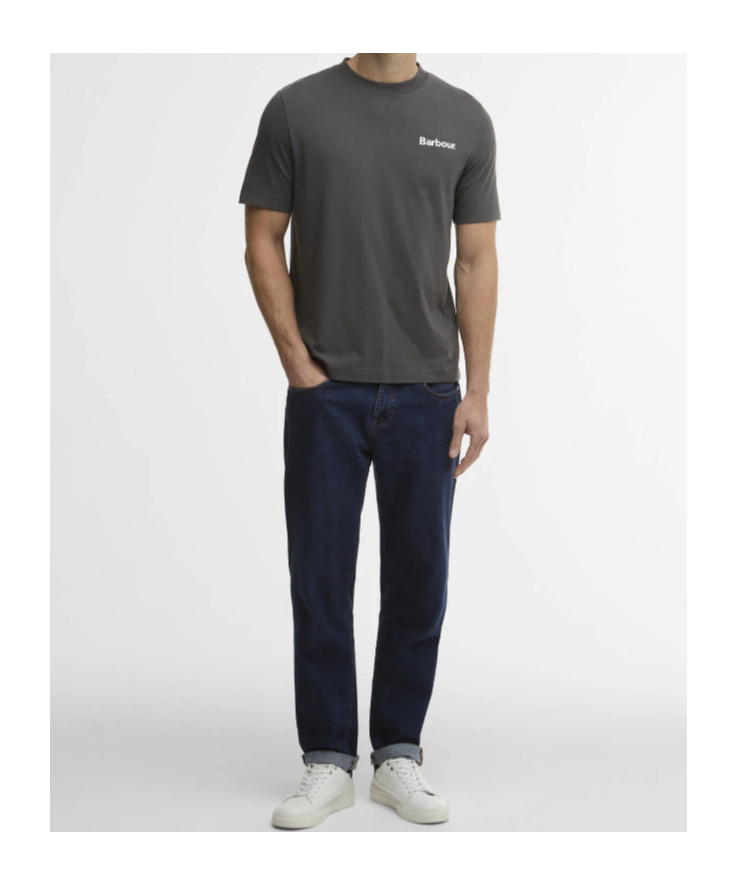 BARBOUR logo-print T-shirt