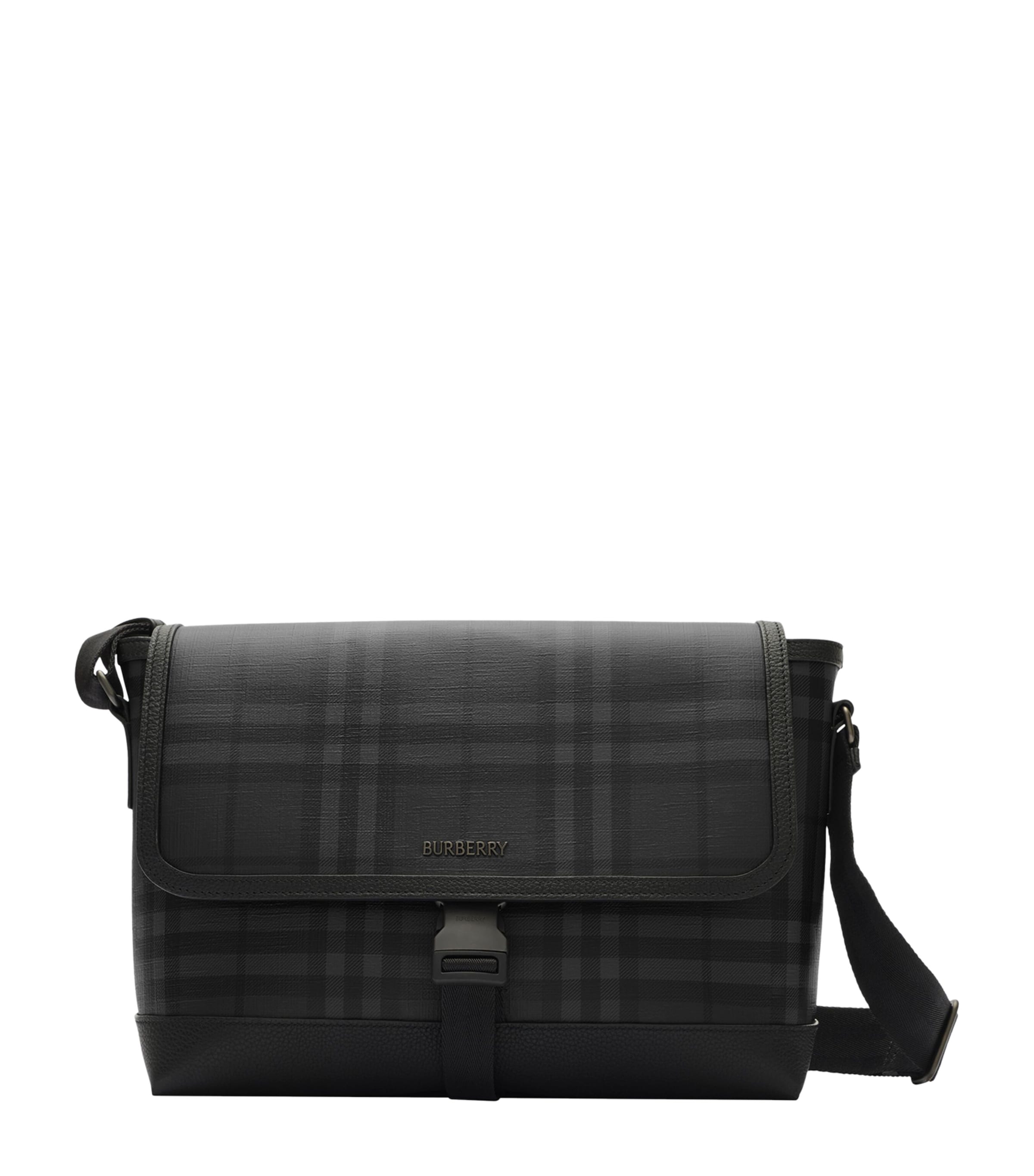 BURBERRY Burberry City Check Messenger Bag