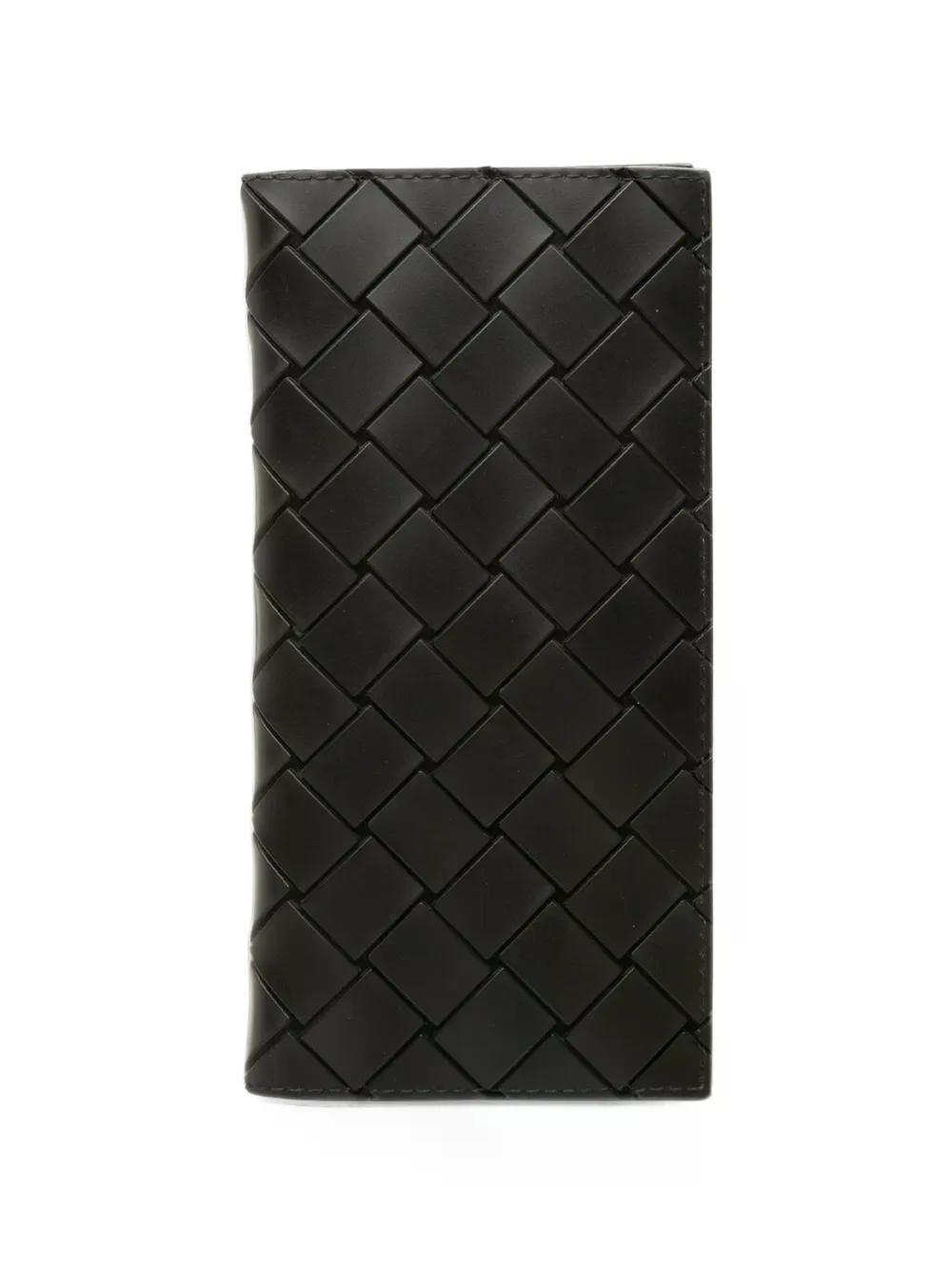 BOTTEGA VENETA 2012-2026 calfskin intrecciato bifold wallet long wallets