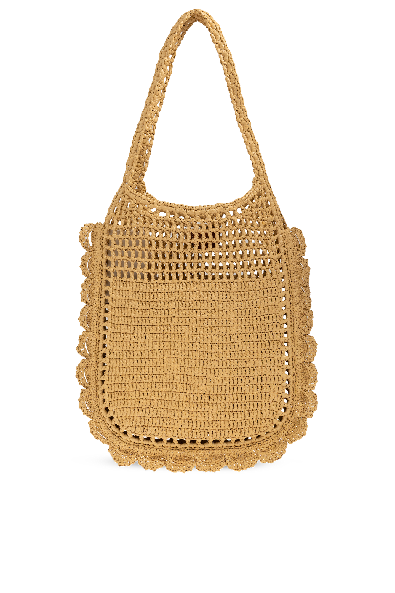 ULLA JOHNSON Ulla Johnson Marina Raffia Flat Tote Bag