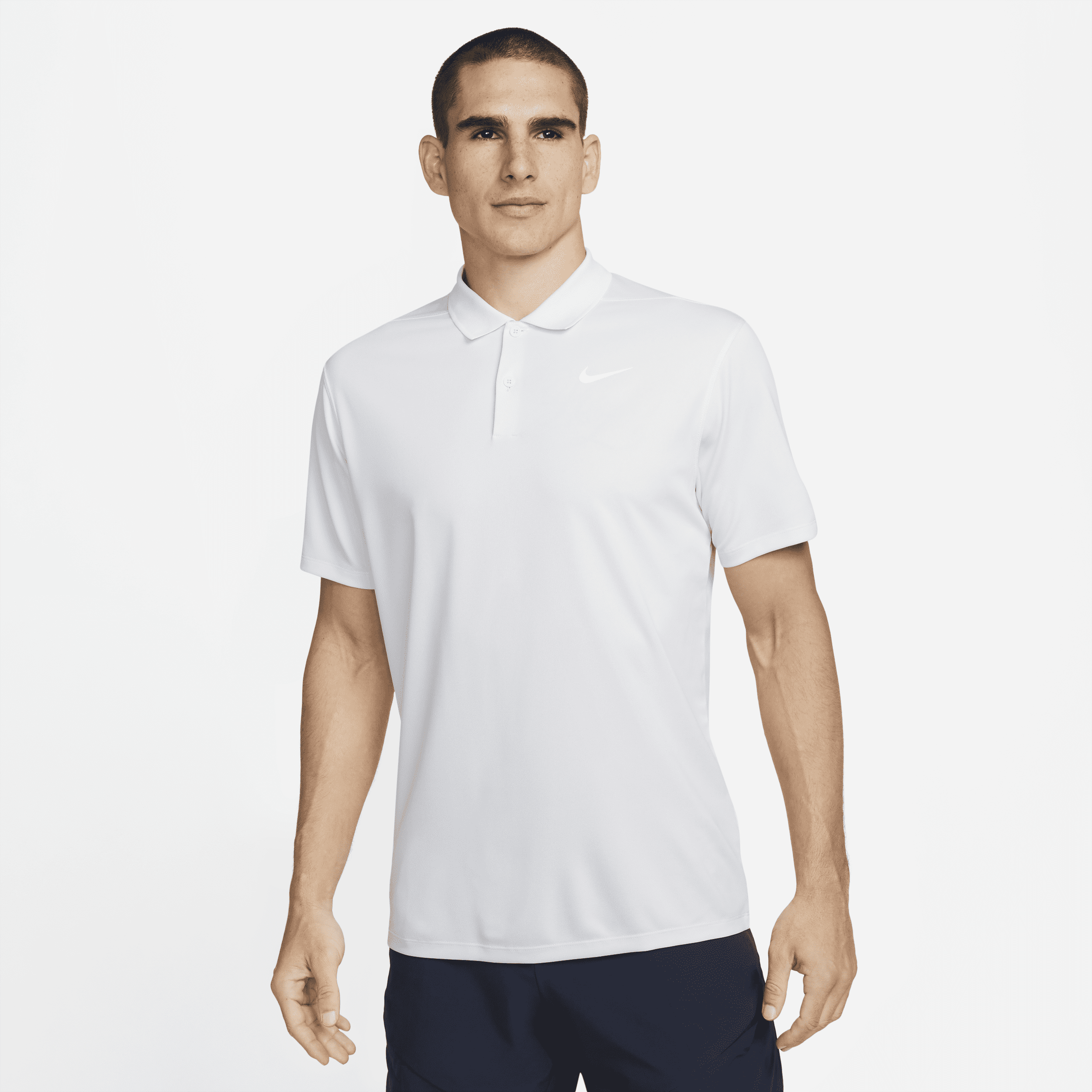 NIKE men's court dri-fit tennis polo