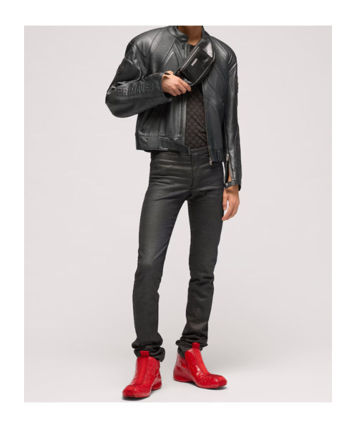 GUCCI Gucci Washed Cotton Denim Skinny Pants