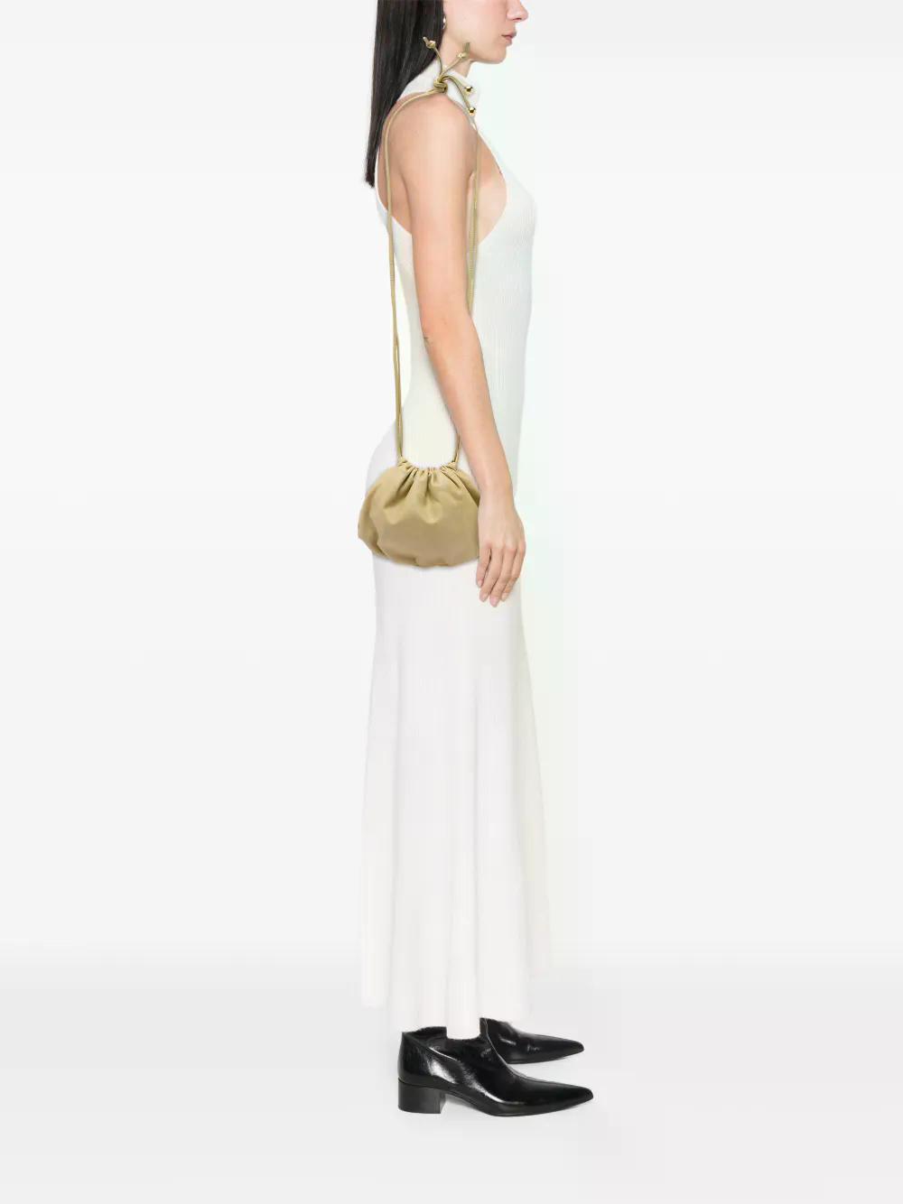 BOTTEGA VENETA Bottega Veneta Lambskin The Mini Pouch Crossbody Bag