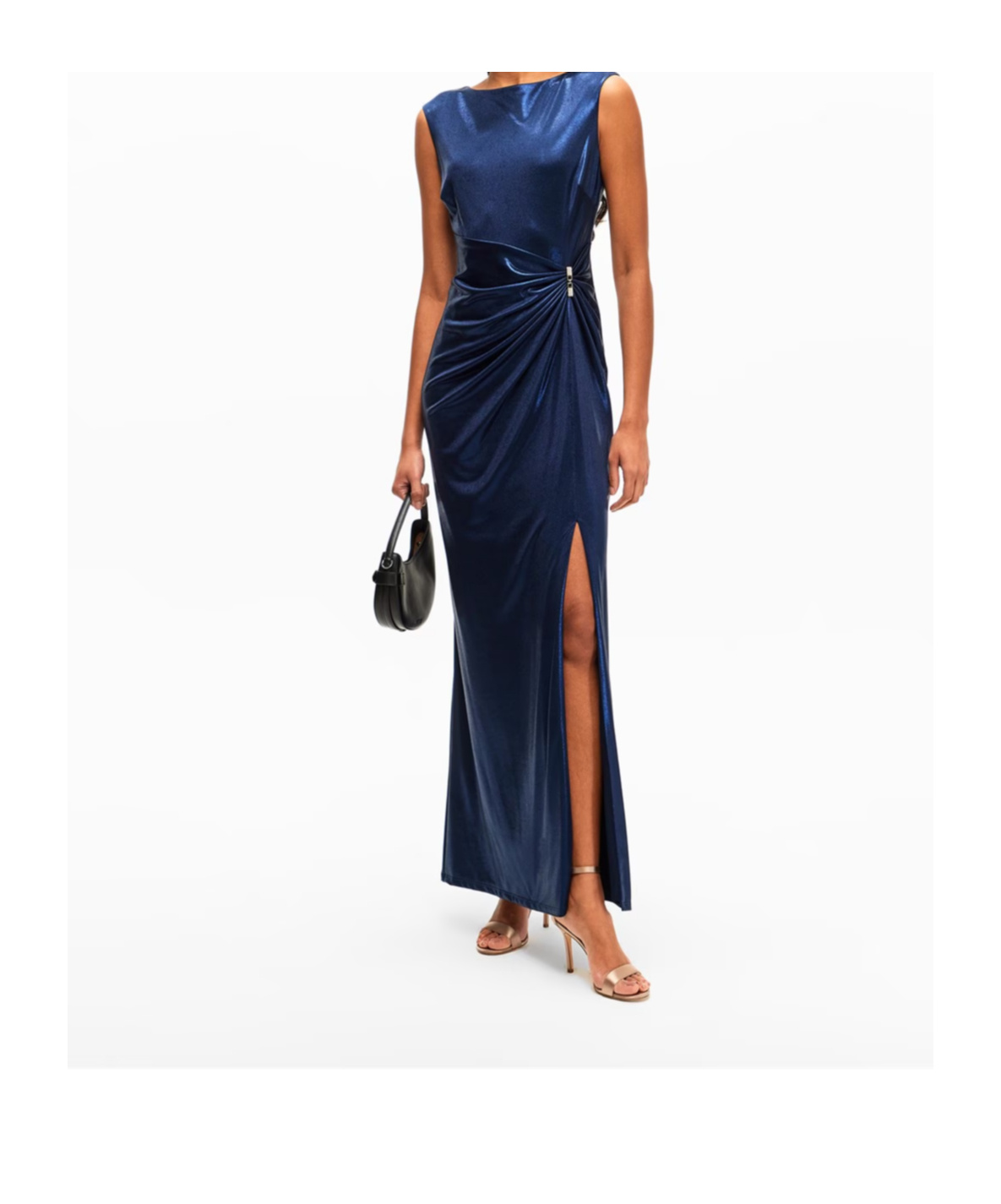 RALPH LAUREN Ralph Lauren Sleeveless Evening Gown with Side Slit