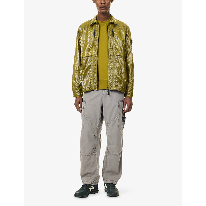 STONE ISLAND Stone Island Garment-Dyed Nylon Jacket