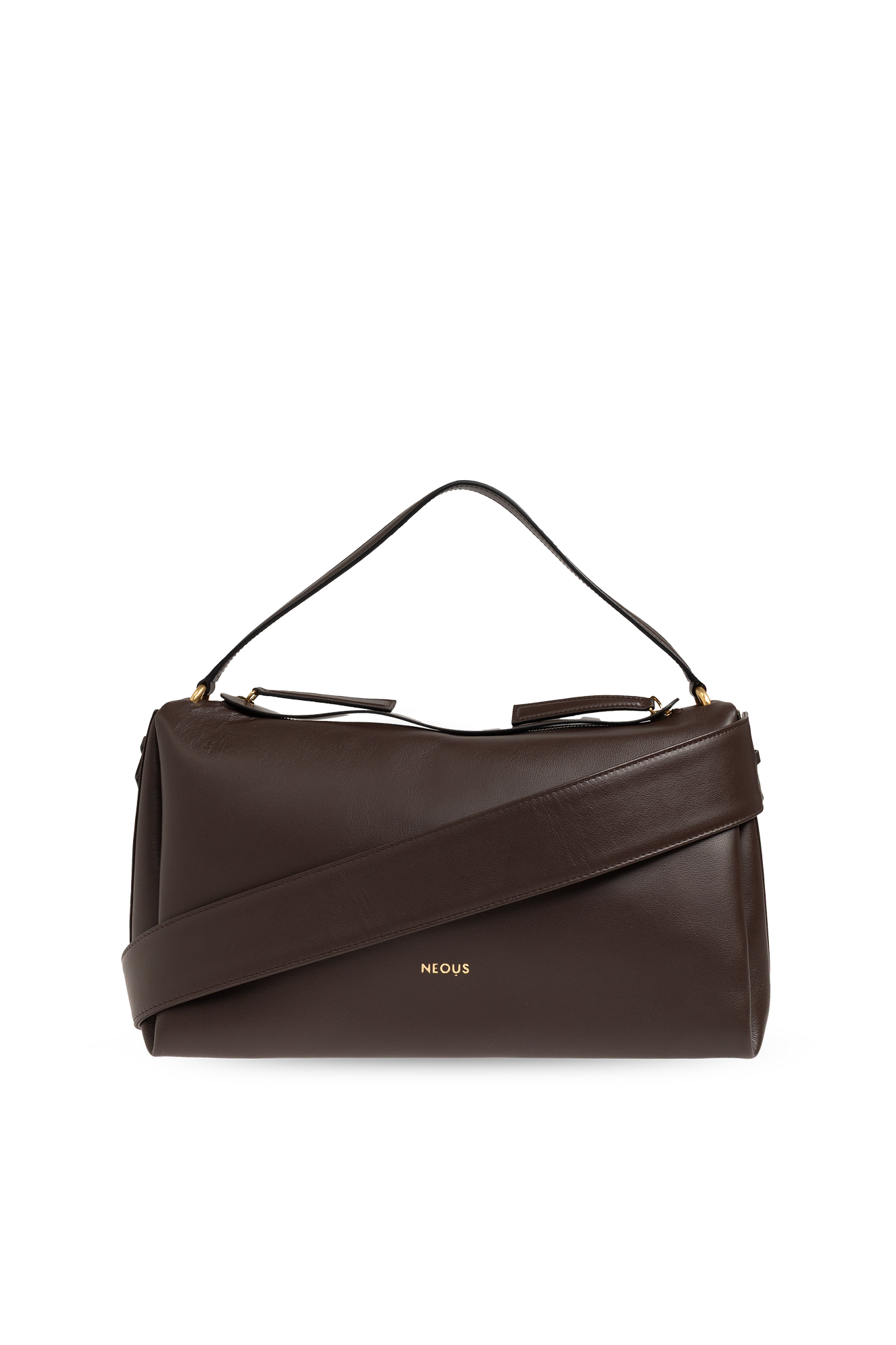 MAISON DE SABRE Leather Trapezoid Bag