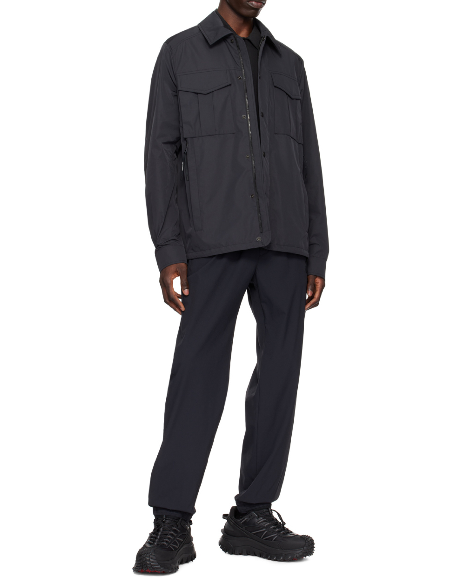 MONCLER Moncler Logo Patch Polo Shirt