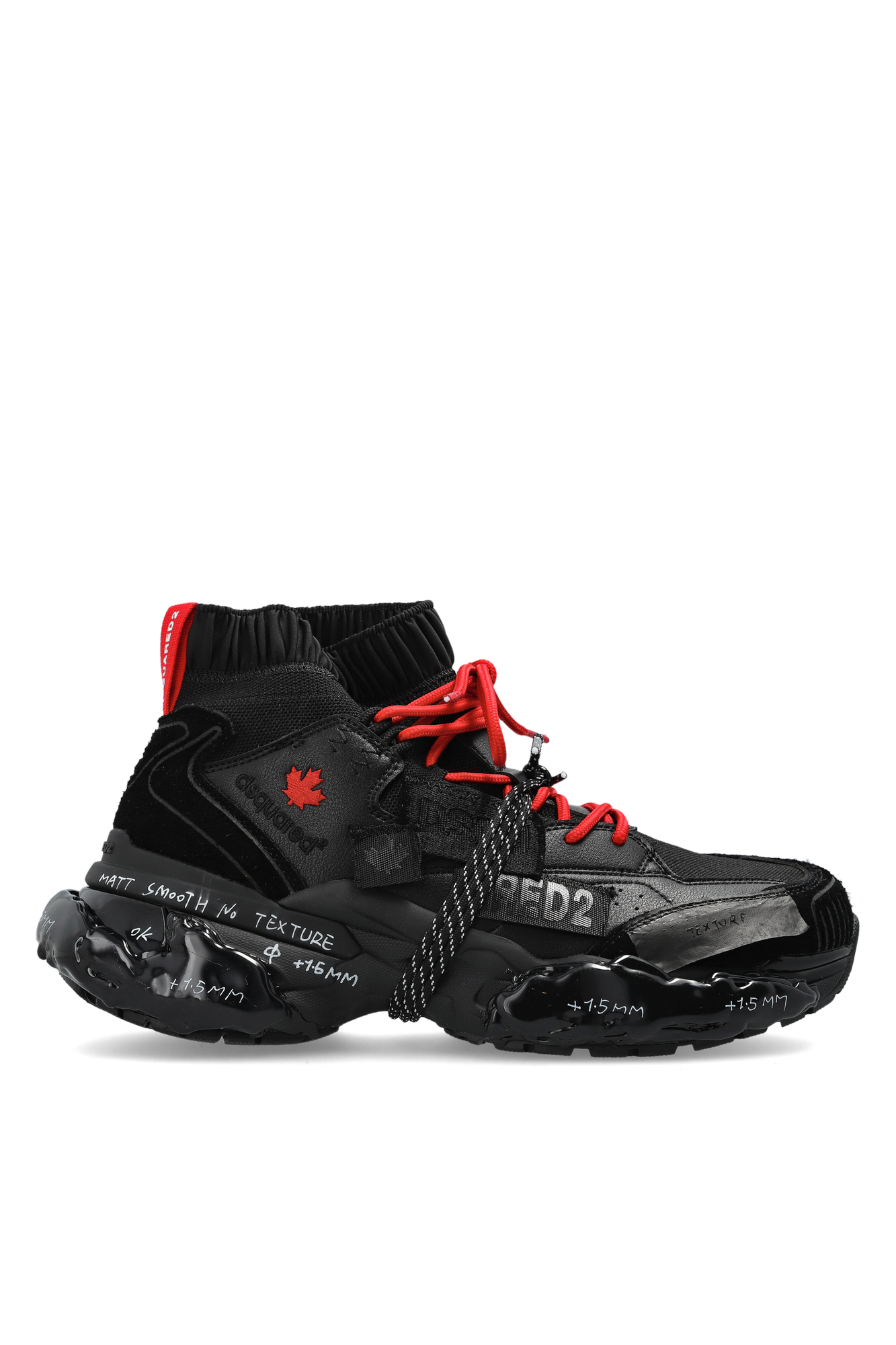 DSQUARED2 Dsquared2 Faster High-Top Sneakers