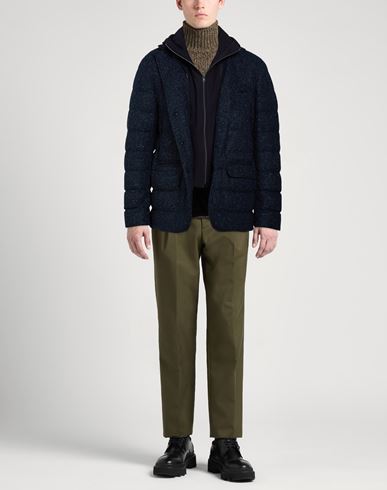 HERNO HERNO Recycled Wool Blend Tweed Puffer Jacket