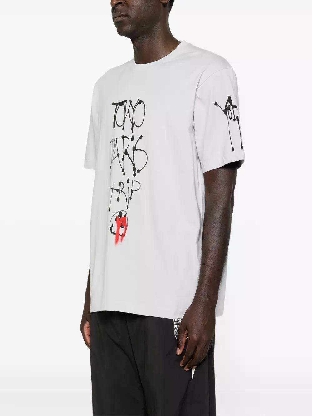 Y3 crew-neck t-shirt