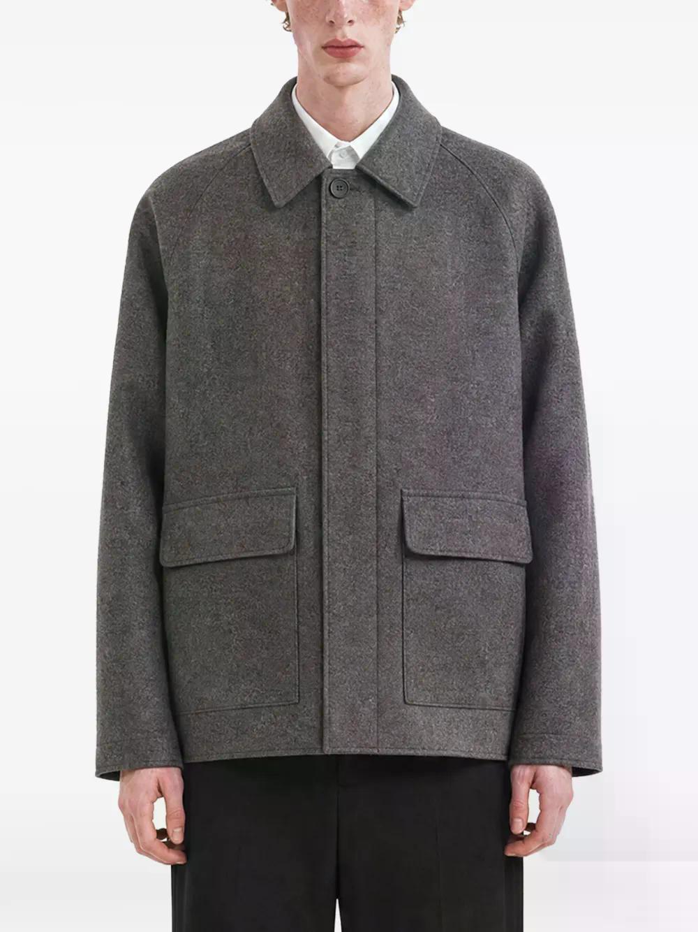 HARRIS WHARF LONDON Harris Wharf London Pressed Wool Jacket