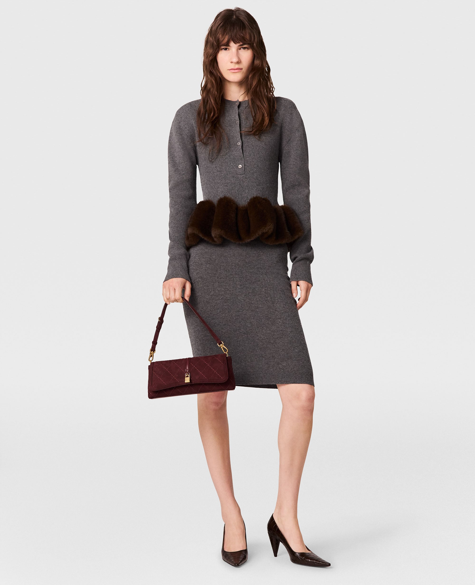 STELLA MCCARTNEY Stella McCartney Wool Knit Pencil Skirt