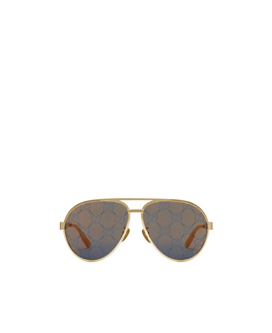 GUCCI Gucci Aviator Frame Sunglasses