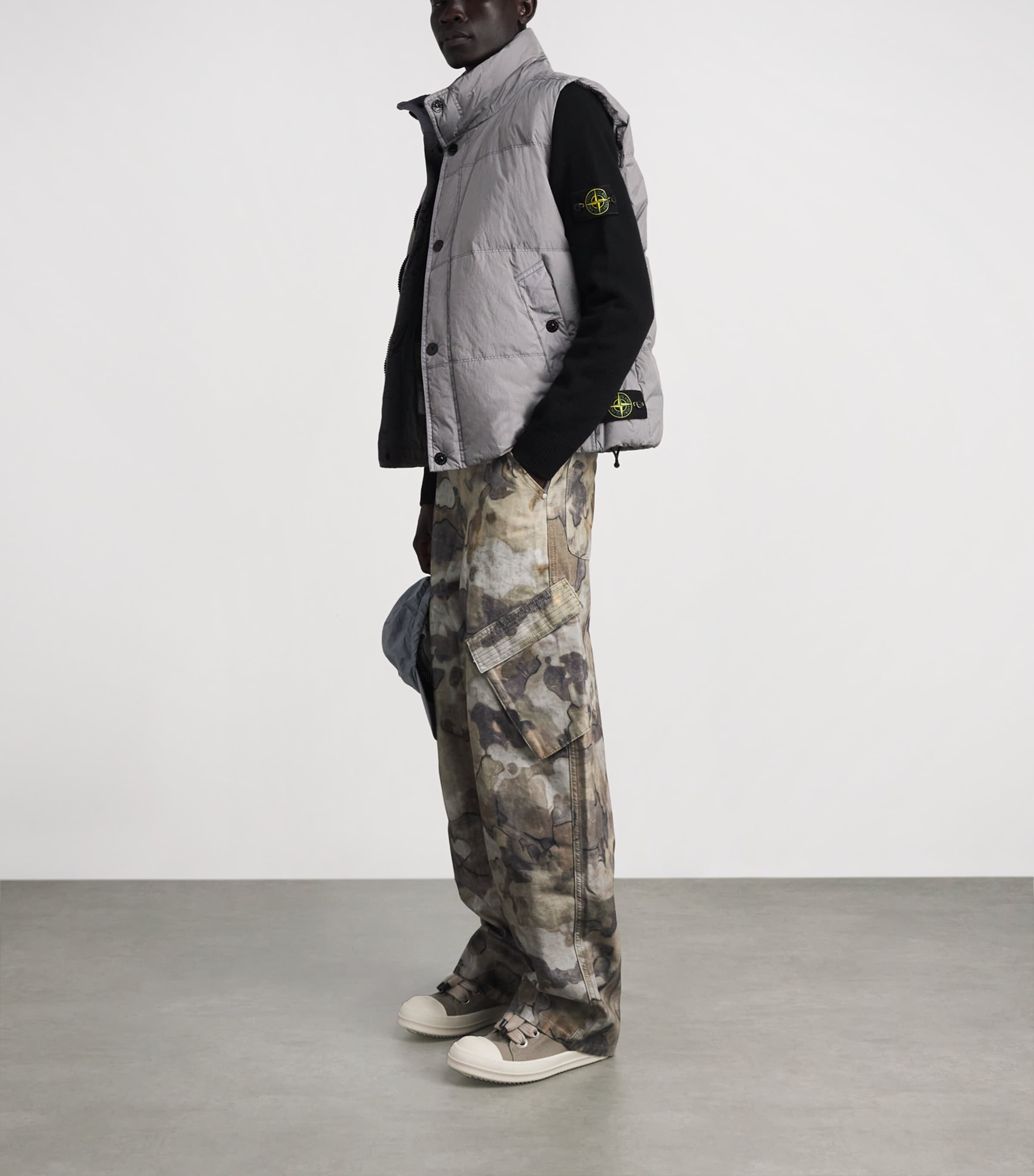 STONE ISLAND Stone Island Down-Fill Crinkle Reps Ny Gilet