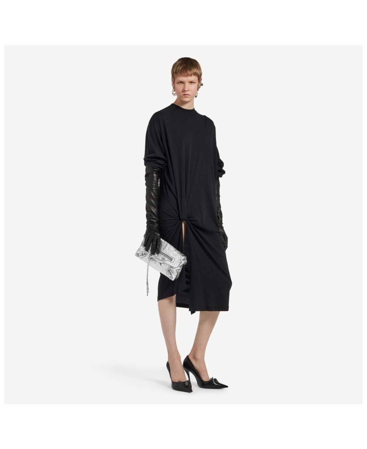 BALENCIAGA Balenciaga Le City Clutch With Chain