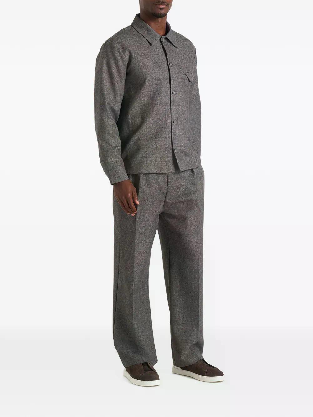 MANIÈRE DE VOIR Manière De Voir Pierre Twin-Pleat Tailored Trousers