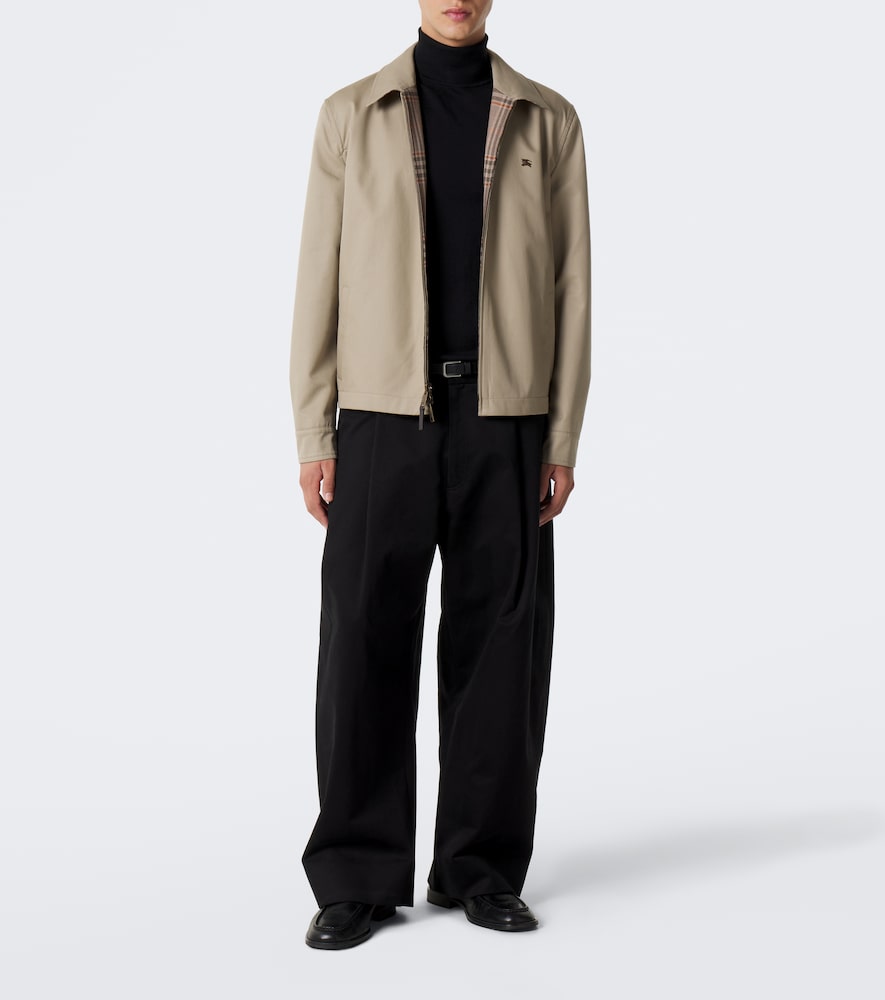 BURBERRY Burberry Reversible Cotton Gabardine Blouson Jacket