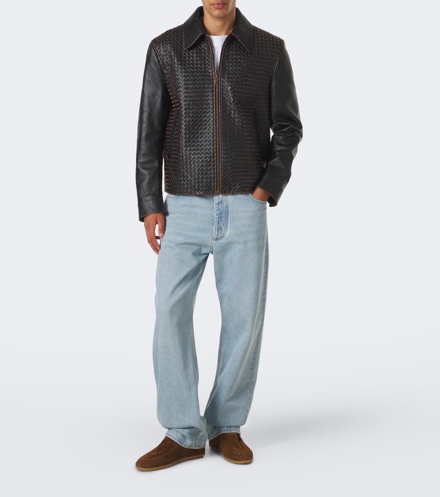 BOTTEGA VENETA Bottega Veneta Intrecciato Suede Desert Boots