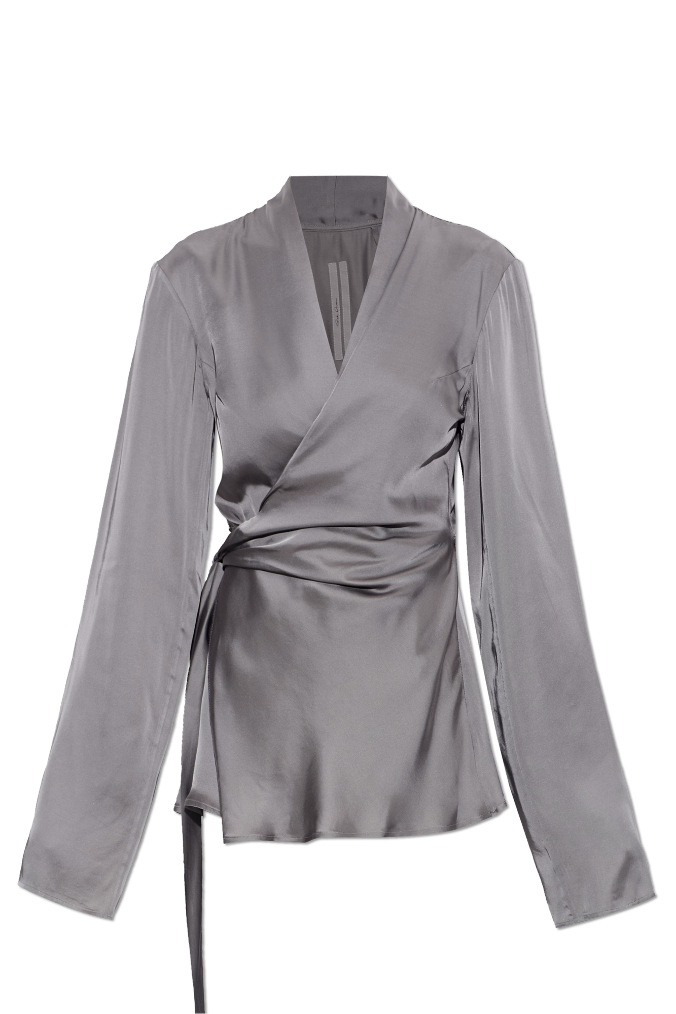 RICK OWENS Rick Owens Long Sleeve Wrap Top