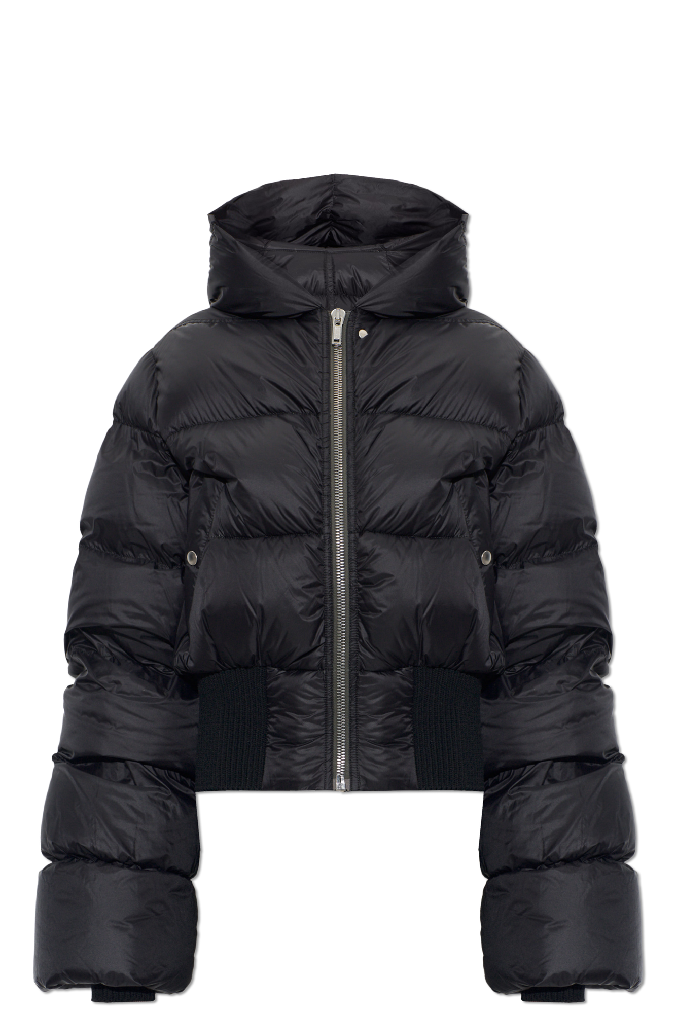 RICK OWENS Rick Owens Quilted Down Jacket With Hood