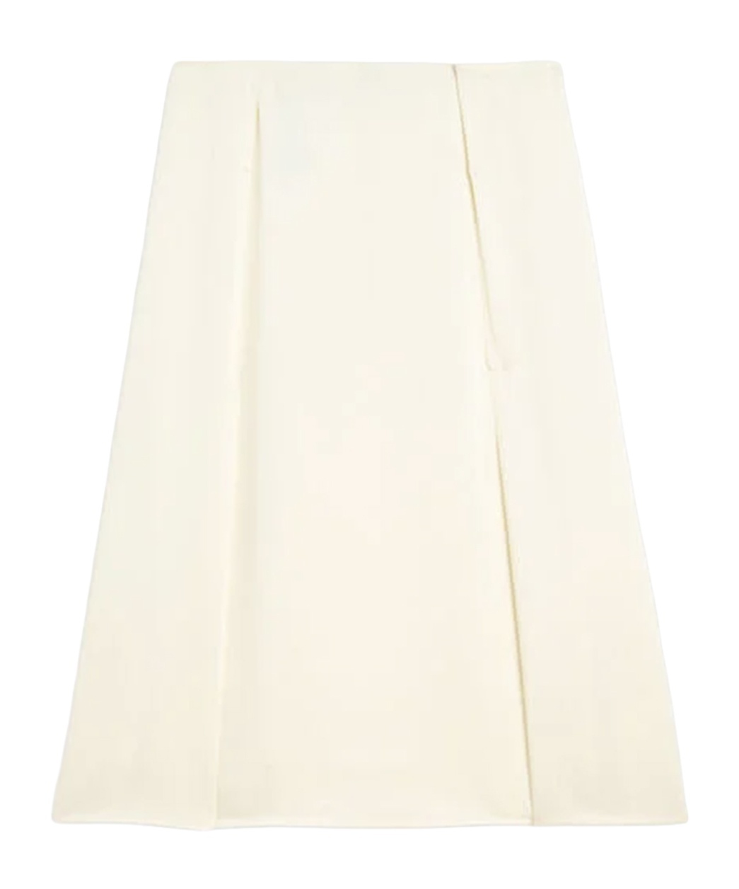 JIL SANDER Jil Sander Envers Satin Pleated Skirt