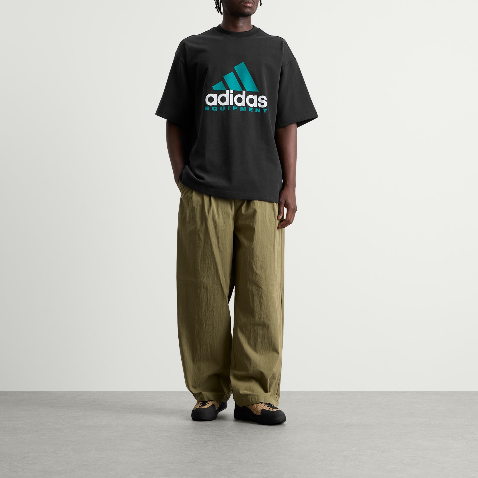 ADIDAS eqt no wash logo t-shirt