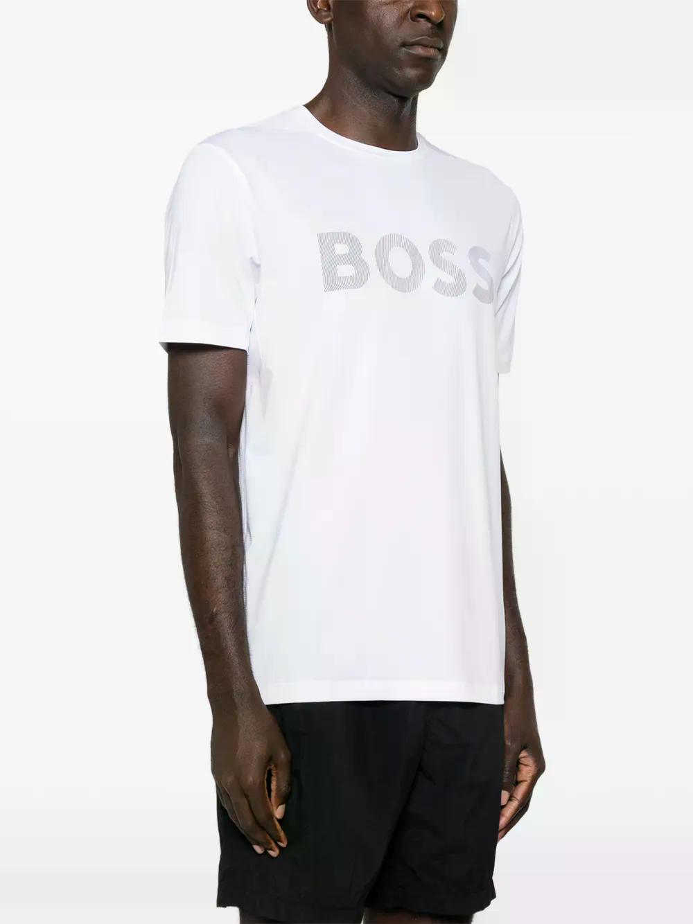 BOSS logo-print t-shirt