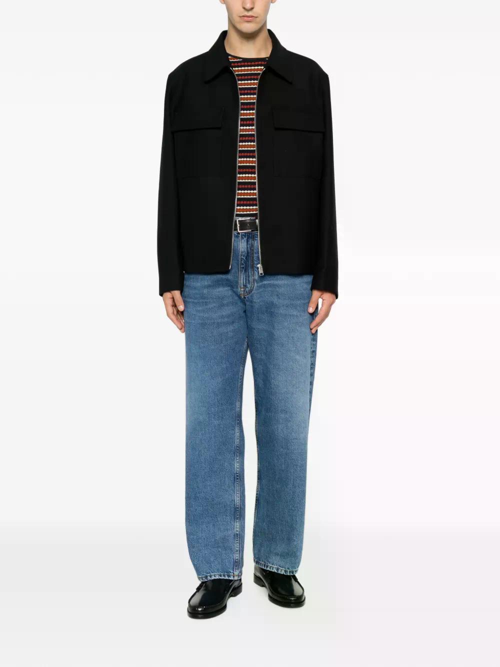 SANDRO SANDRO Theodore Patch-Pocket Zip-Up Jacket