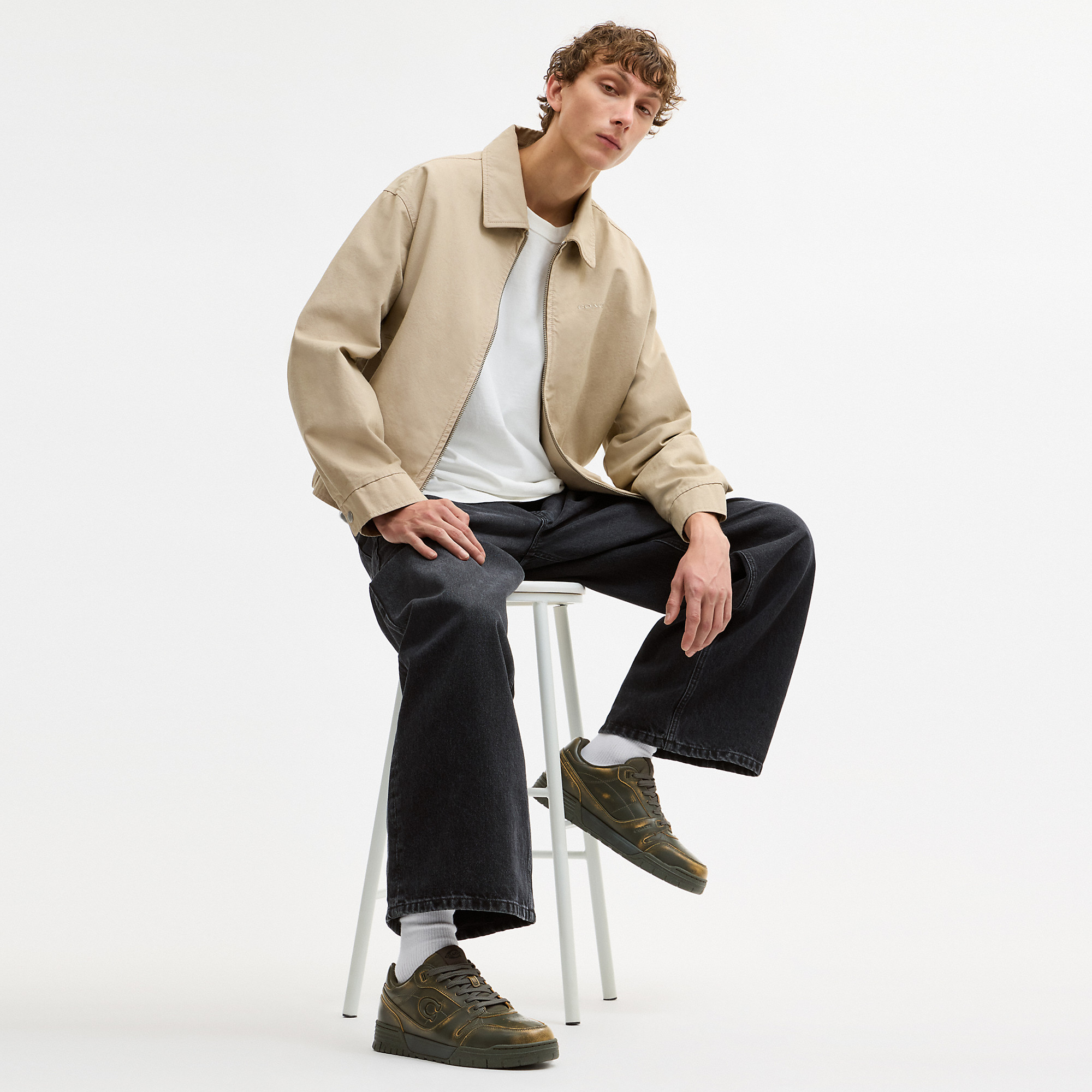 COACH Coach Soho Leather Sneakers