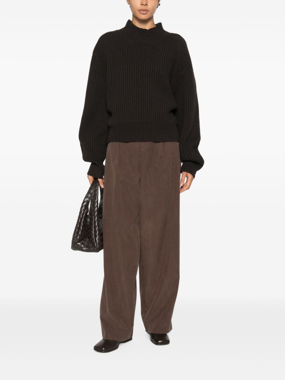 WHITE SAND WHITE SAND Wide-Leg Trousers