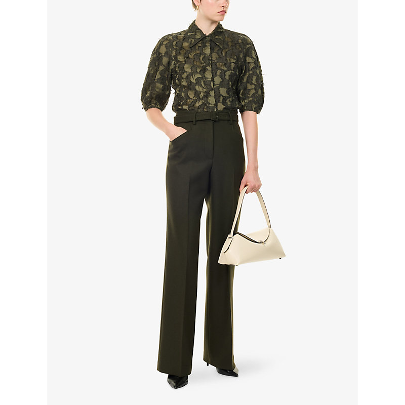 GABRIELA HEARST GABRIELA HEARST Sansi Fringed Silk-Blend Shirt