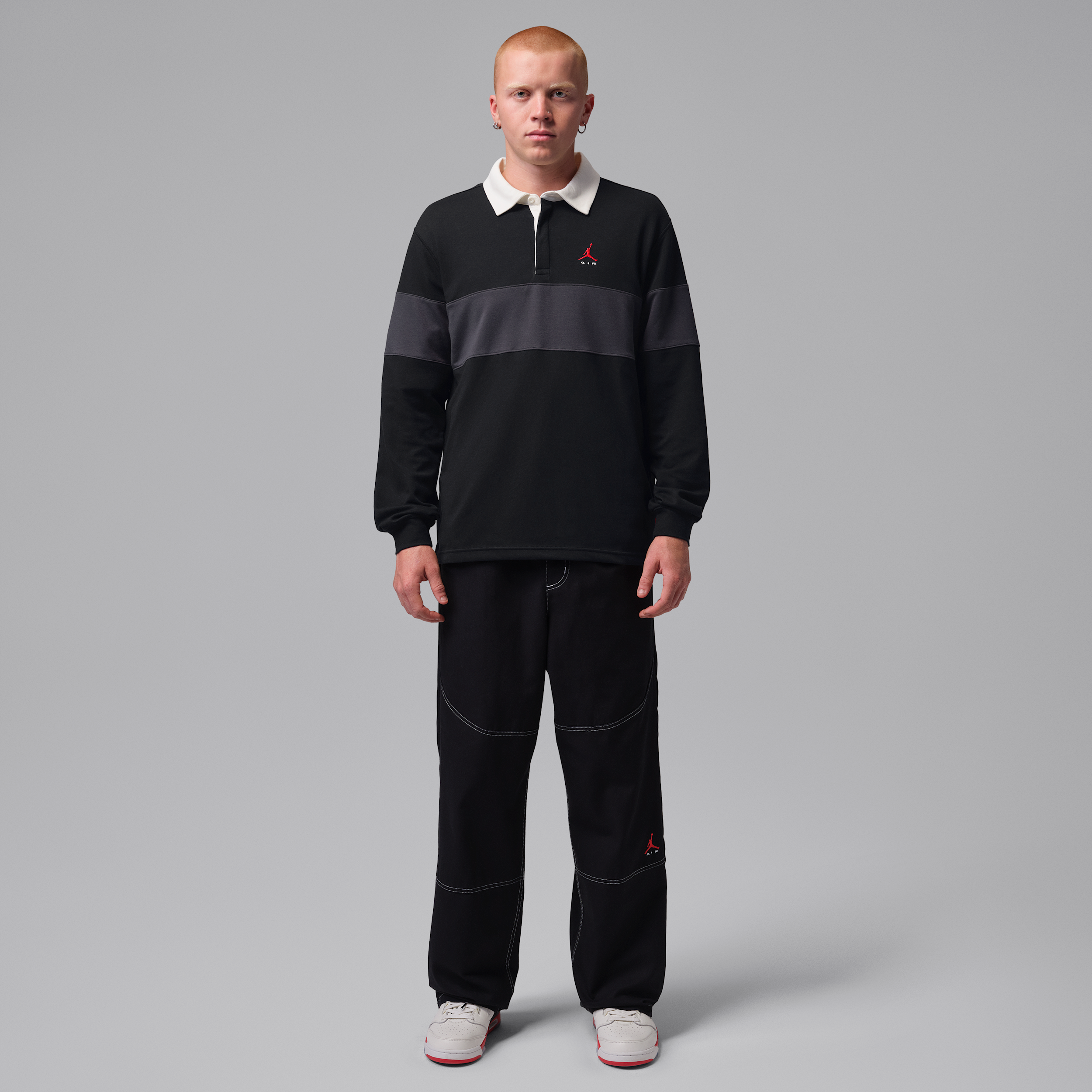 JORDAN men's brooklyn long-sleeve polo