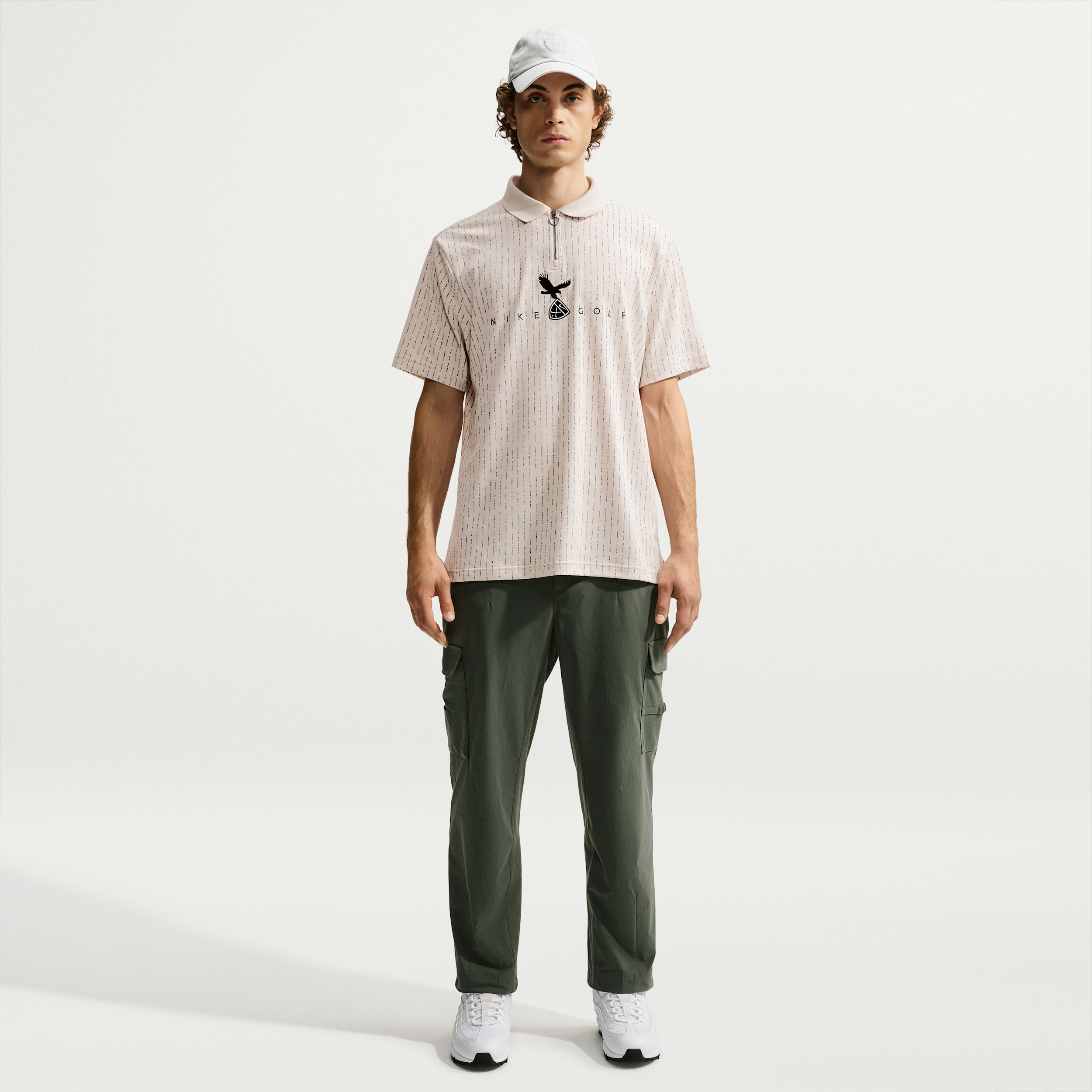 NIKE men's fairway fresh dri-fit golf polo